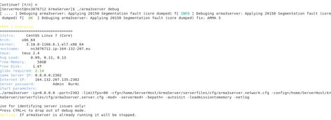 Arma 3 Server Wont Start · Issue 3126 · Gameservermanagerslinuxgsm · Github