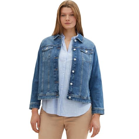 Peacock Blue Denim Jacket Cut Range