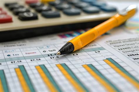 Professional Financial Analysis With Vibrant Charts And Graphs