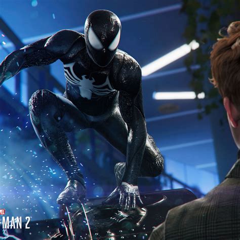Symbiote Suit Wallpaper 4k Marvels Spider Man 2