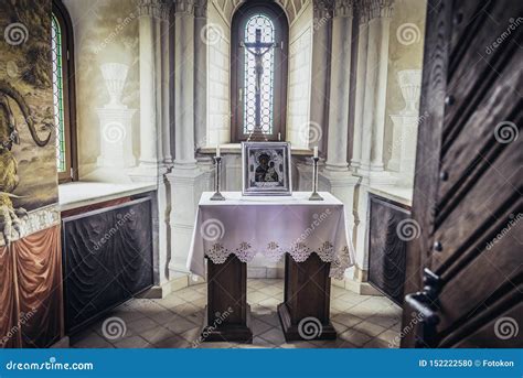Castle In Bobolice Editorial Image Image Of Chapel 152222580