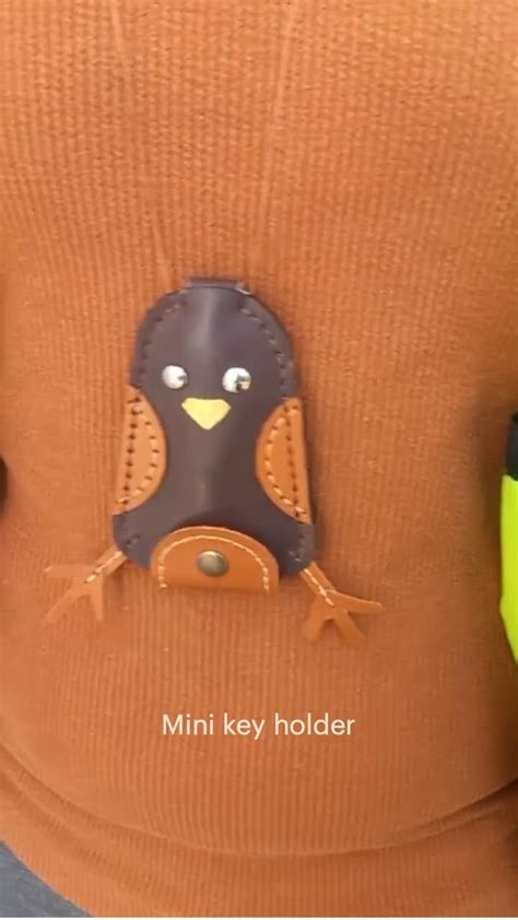 Mini Key Holder Leather Handbag Patterns Diy Leather Bag Leather