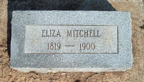 Eliza Christman Mitchell 1819 1900 Find A Grave Gedenkplek