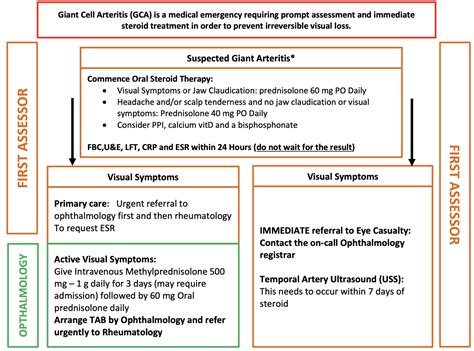 Giant Cell Arteritis Temporal Arteritis Msk Rheumatology Gp Gateway