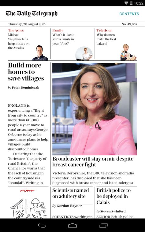 Telegraph Newspaper Edition – Android Apps on Google Play