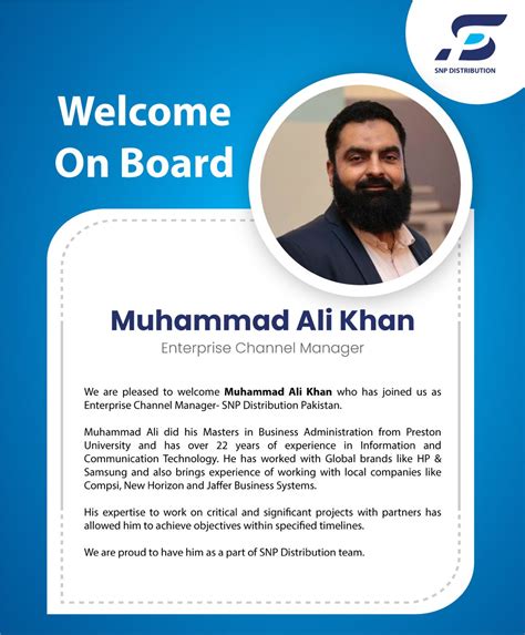 Muhammad Ali Khan On Linkedin Equally Excited On The New Journey 129 Comments