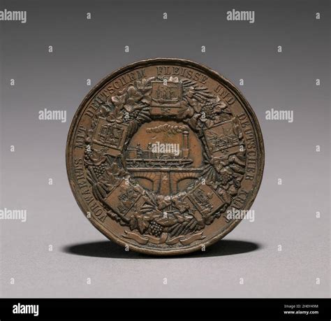 Medal Commemorating The Exhibition Of Textiles Berlin 1844 Reverse 1844 Emil Schilling