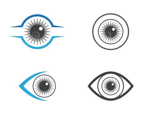 Eye Vector Icon Eyes Silhouette Science Vector Eyes Silhouette