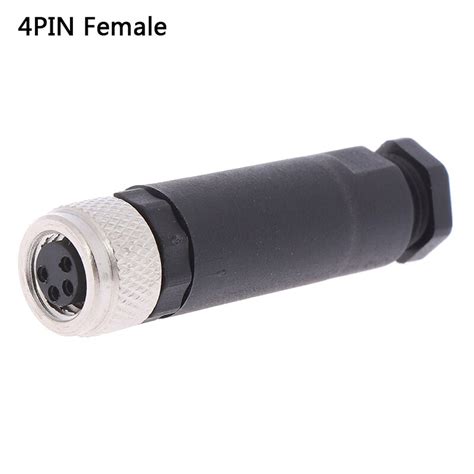1pcs M8 Sensor Connector Waterproof Maleandfemale Pl Vicedeal