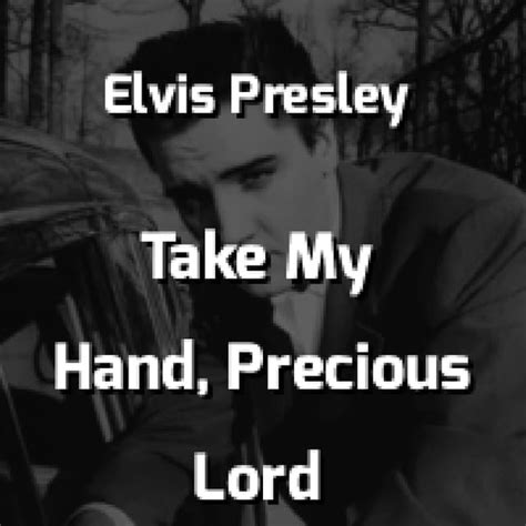 Sunfly Karaoke Take My Hand Precious Lord Elvis Presley