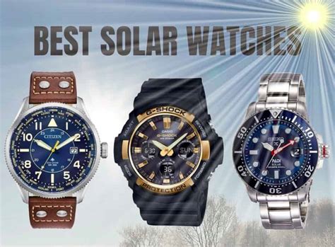 12 Best Solar Watches Of 2021 Reviewed
