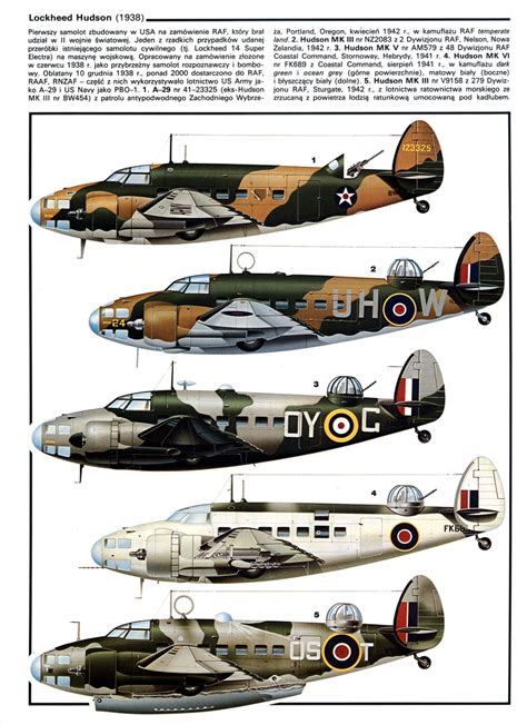 Lockheed Hudson Series War History