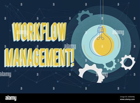 Handwriting Text Workflow Management Business Overview The Execution And Automation Of Business