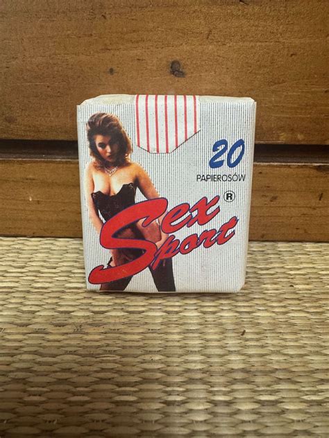 Sex Sport Cigarette Soft Pack Danlys Vintage Cigarette Packs For