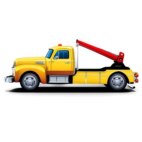 Download Tow Truck Cartoon Png Hml