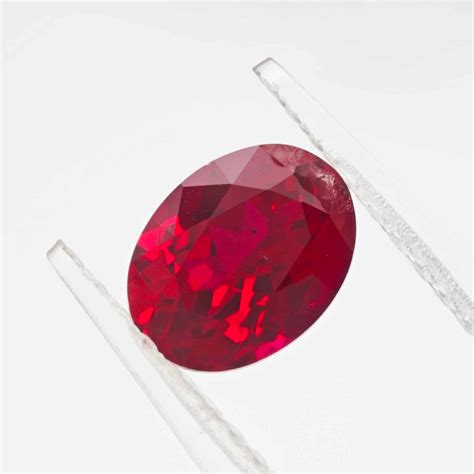 Shop Agl Certified Oval Cut Lab Grown Ruby Online