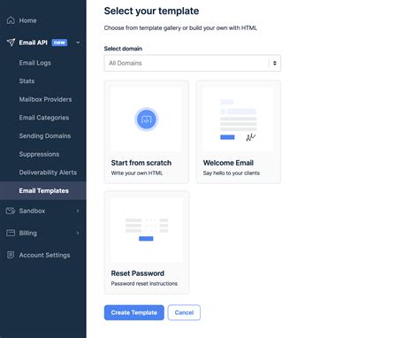 Email Templates Mailtrap Knowledge Base