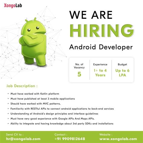 Xongolab Technologies Llp On Linkedin Hiringalert