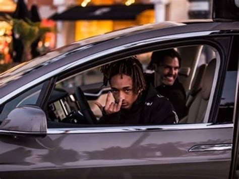 Jaden Smith Is One Of The Worlds First Tesla Model X Owners