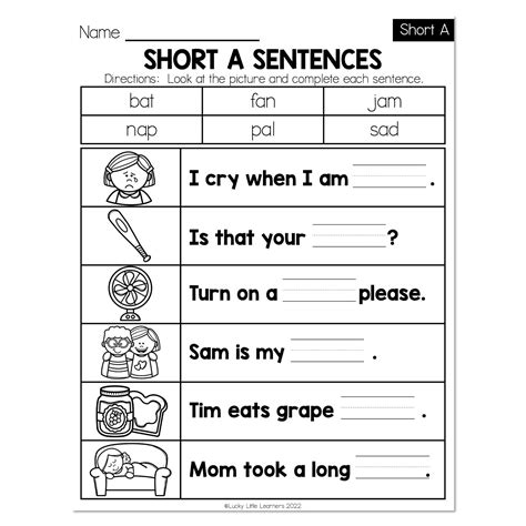 First Grade Ela Worksheets Jenny Printable