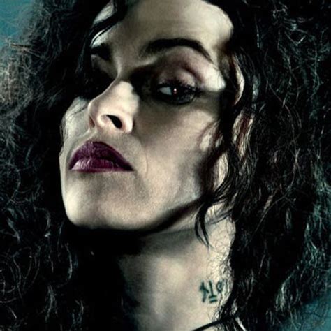 Bellatrix Lestrange Neck Tattoo