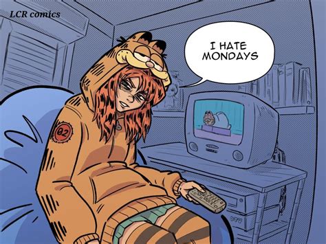 Lcr Comics Garfield Character Rei Chikita Souryuu Asuka Langley