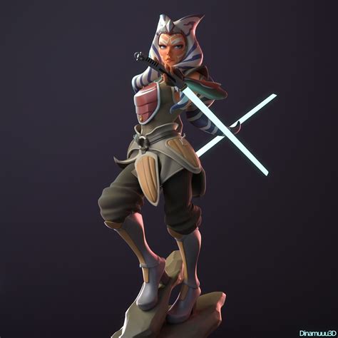 Ahsoka Tano Star Wars Multi Version Sfw Nsfw Stl 3d Model 3d Printable