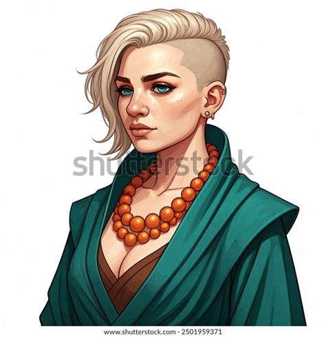 Young Adult Female Dwarf Undercut Short Ai Generated Image 2501959371 Shutterstock