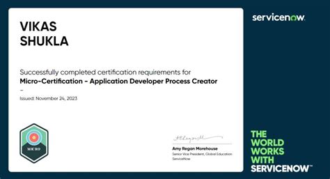 vikas shukla on linkedin servicenowdeveloper servicenowcertification