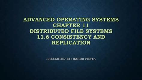 Ppt Consistency And Replication Powerpoint Presentation Free