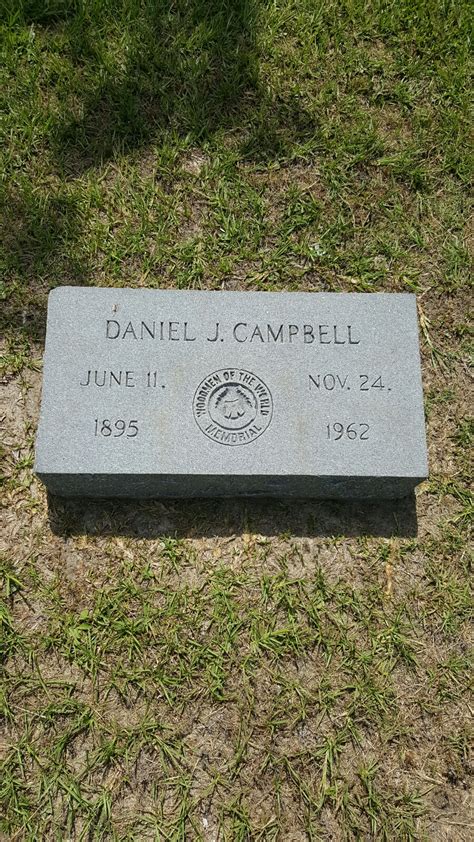 Daniel J Campbell 1895 1962 Mémorial Find A Grave