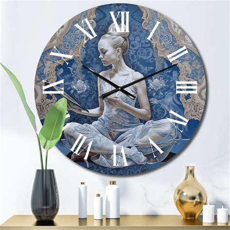 Design Art Stylish Cyber Girl Influencer Wall Clock Wayfair