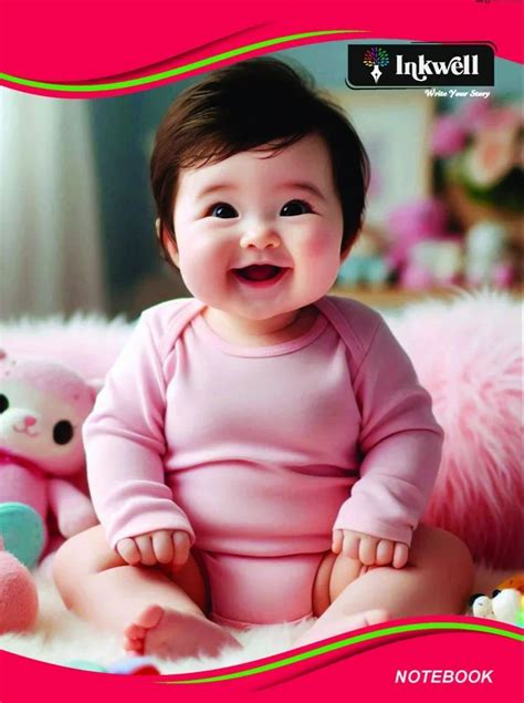 Laminated Paper Cover Glue Bound Student School Notebook For Writing