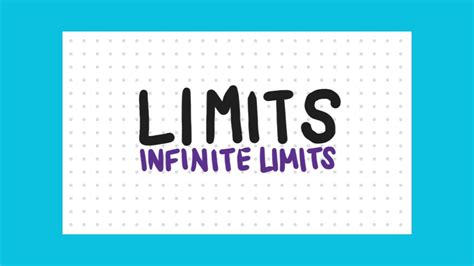 Calculus 1 Limits Infinite Limits Youtube