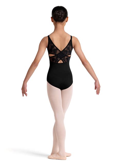 Bloch Girls Embroidered Back Camisole Leotard Cl70004 The Station