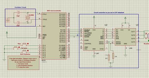 Electronics Guru How To Interface Stepper Motor To 8051 Using Driver