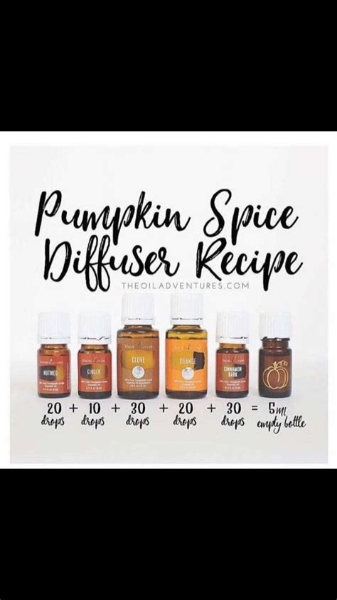 Pumpkin Spice Diffuser Blend Organic Essential Oils Essential Oil