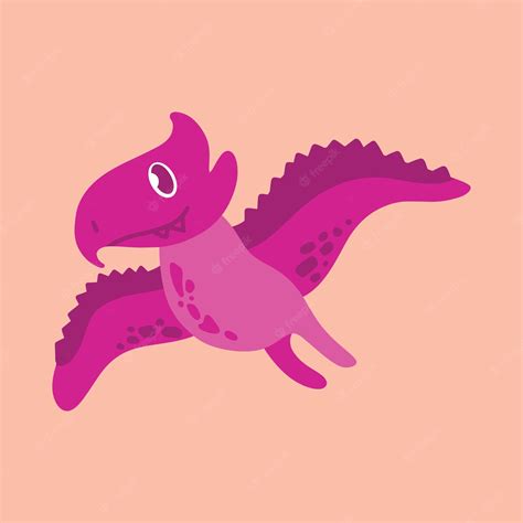 Premium Vector Cute Dinosaur Vector Illustration