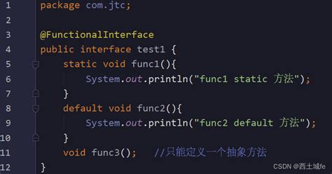 Functionalinterfacefunctionalinterface 多个接口 Csdn博客