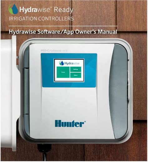 Hunter Hcc Hydrawise Ready Irrigation Controllers Owners Manual