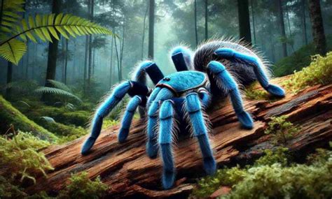 Cobalt Blue Tarantula Cyriopagopus Lividus Spider Trekkers