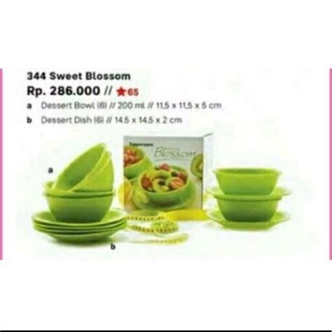Jual Tupperware Sweet Blossom Shopee Indonesia