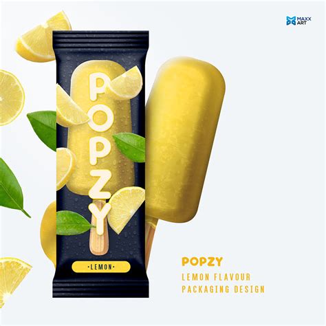 Popzy Popsicle Packaging Design On Behance