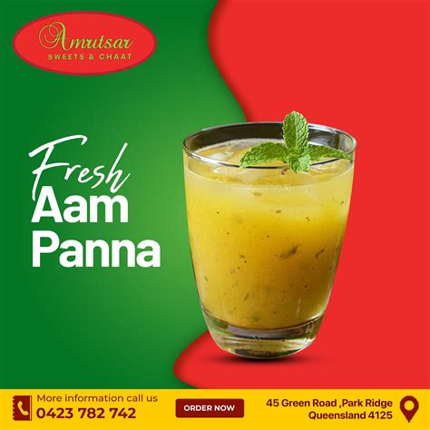 Buy Aam Panna Brisbane Logan Amritsar Sweets And Chaat