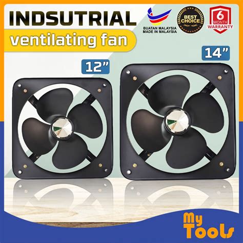 Mytools Industrial Exhaust Fan Ventilation Fan Kipas Ekzos 12 And 14 Inch Fan Fresh Air