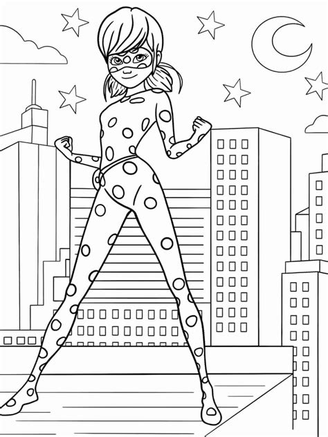 Más De 30 Páginas Para Colorear De Miraculous Ladybug En Pdf Gratis 🎨🐞