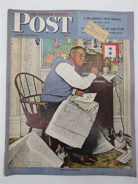 The Saturday Evening Post Magazine April 29 1944 Norman Rockwell
