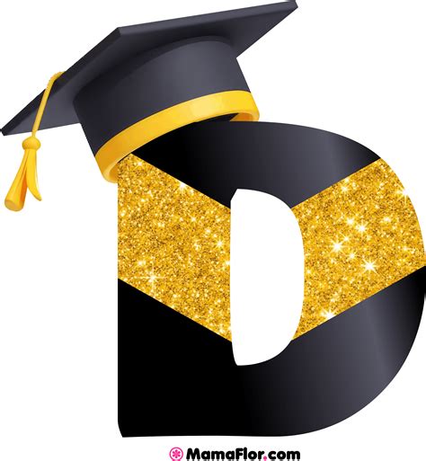 Letras De Graduación Abecedario Para Imprimir
