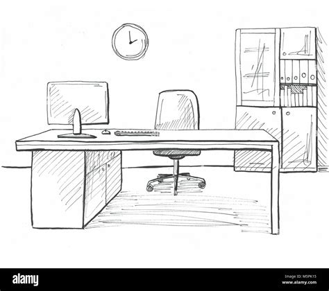 How To Draw A Desk