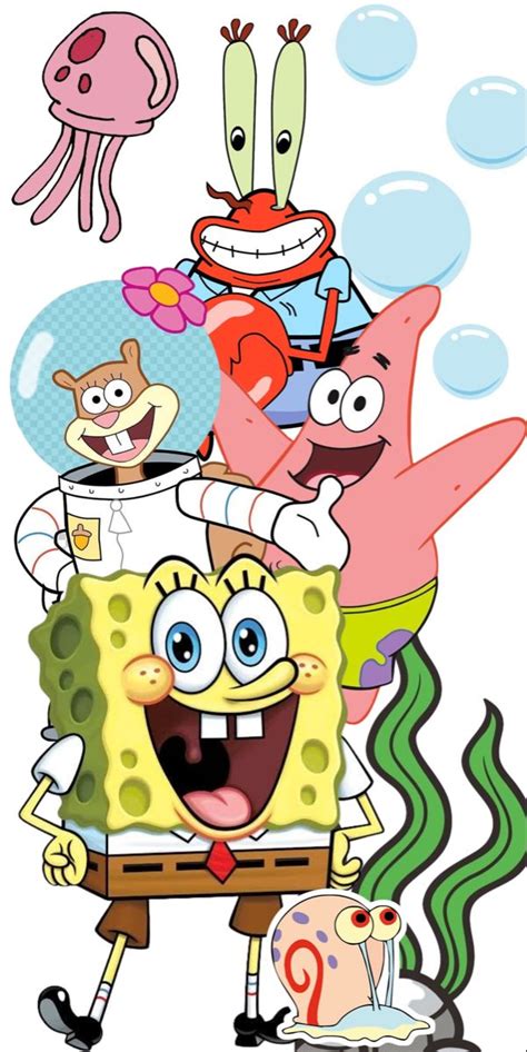 Fondo De Pantalla De Bob Esponja Y Sus Amigos Fondo De Fotos De